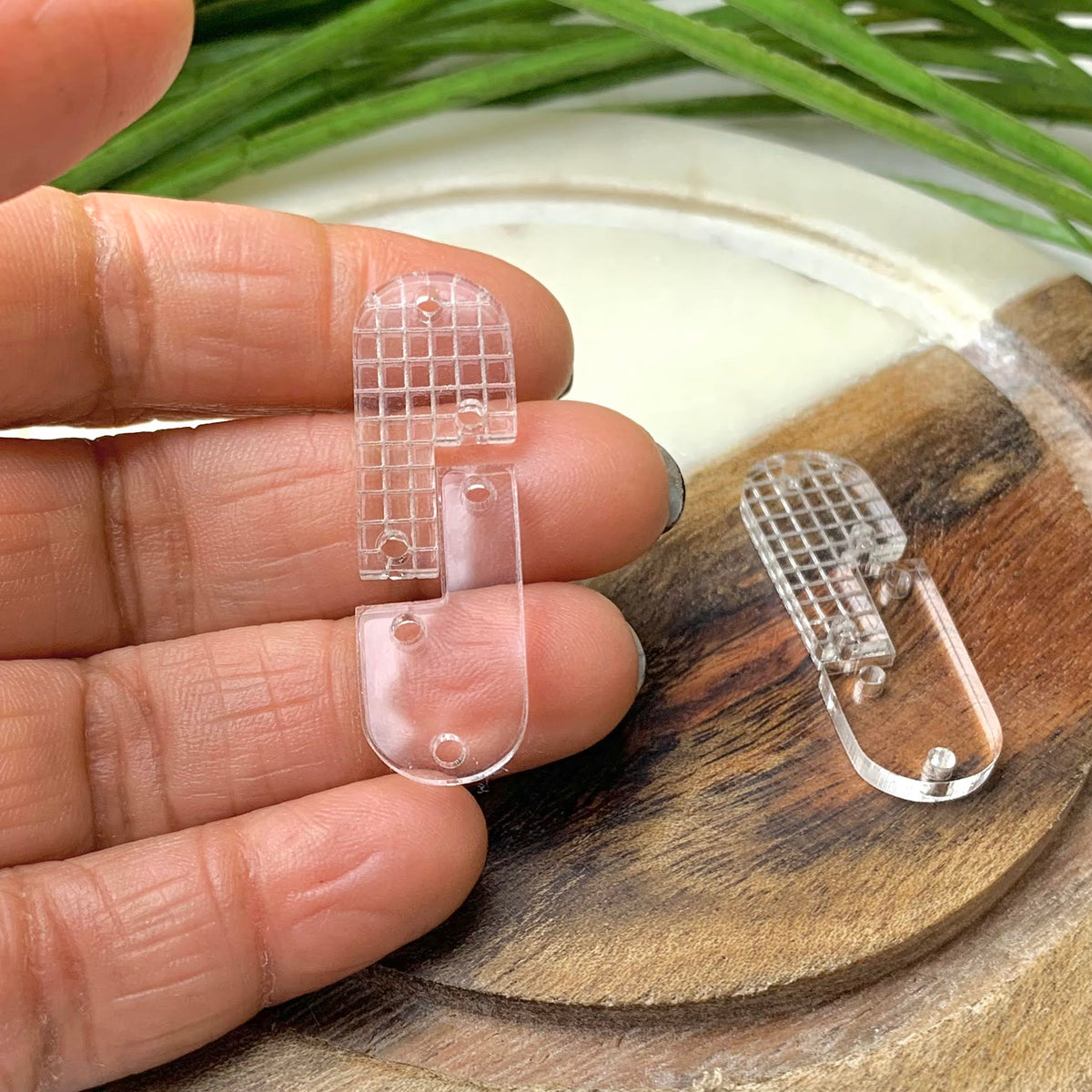 Acrylic Components - Link Shaped Connector (4 PCS) – Goyna Studio