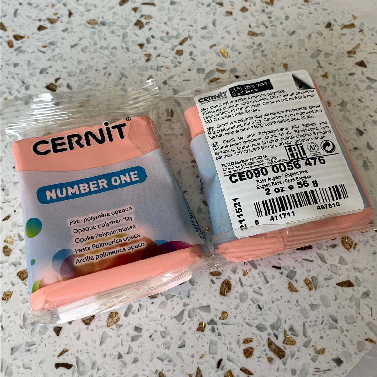 Cernit Clay - Number One - English Pink – Goyna Studio