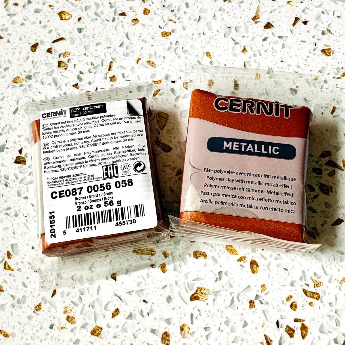 Cernit Clay - Metallic - Bronze – Goyna Studio