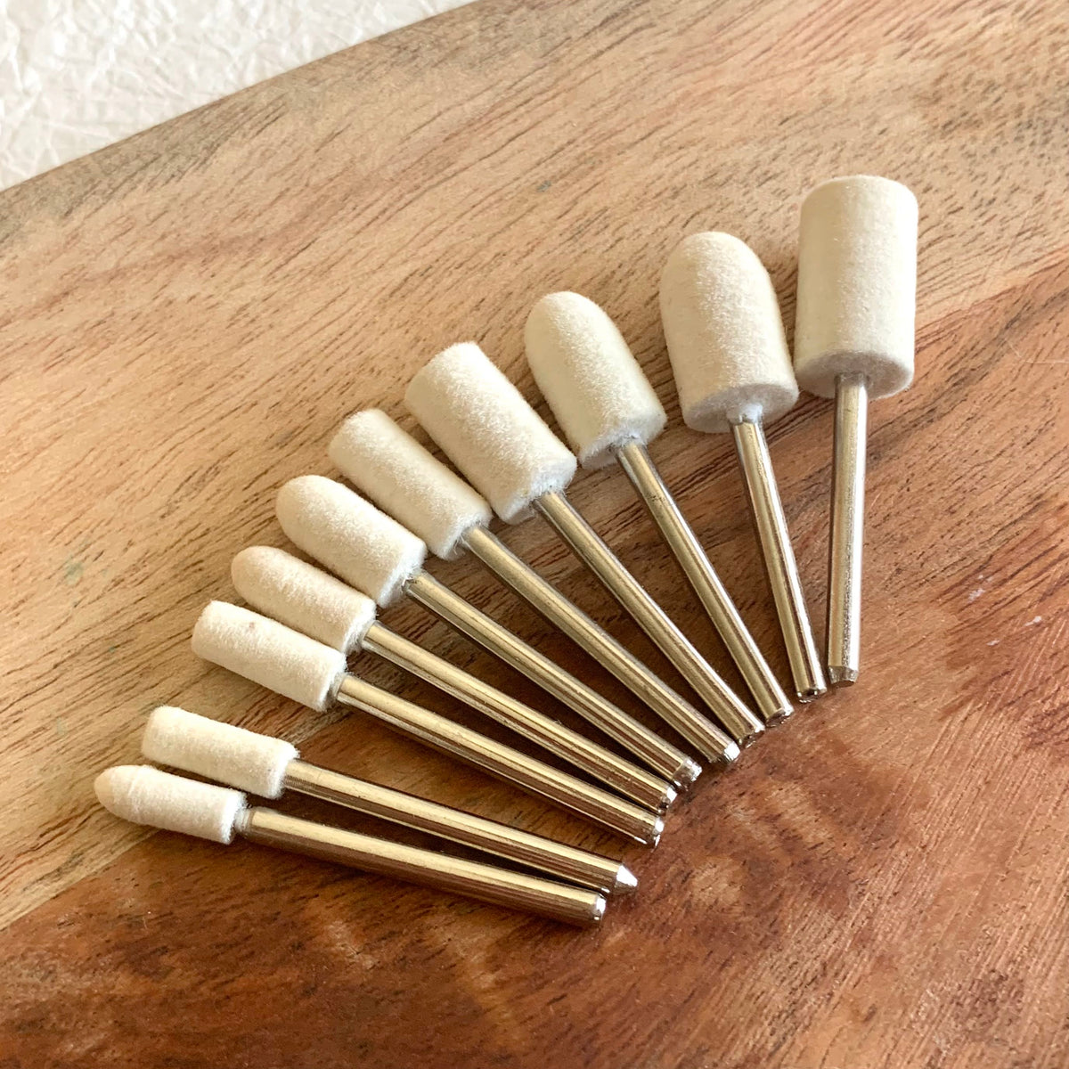 Tiny Sanding Bits ( Set Of Ten ) – Goyna Studio